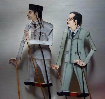 Pembuat Wayang Suluh / Wayang Republik dari Kulit Kerbau | Jual Wayang ...