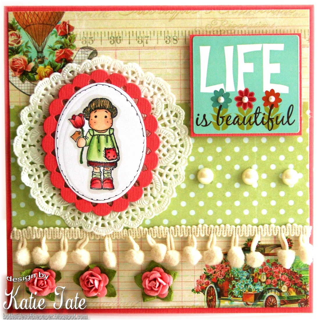 Both Sides of the Paper: Life is Beautiful - Mini Magnolia Monday!