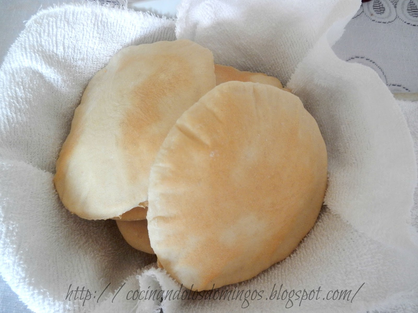 Cocinando Los Domingos: PAN PITA