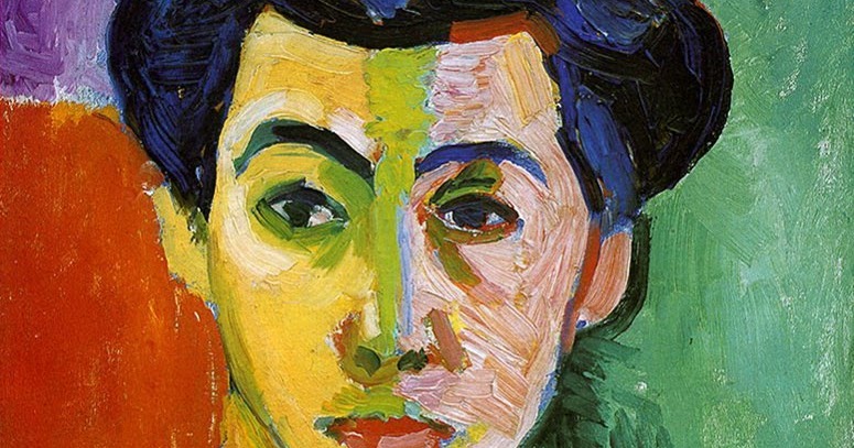 Pensamientos literarios.: Henri Matisse. La raya verde (Madame Mattise).