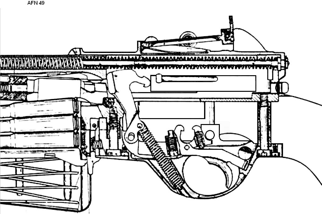 FN 49 INFANTRY RIFLE BLUEPRINTS