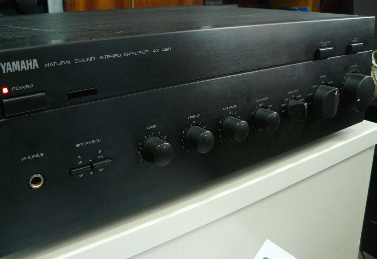 Yamaha AX-490 - Integrated Amplifier | AudioBaza
