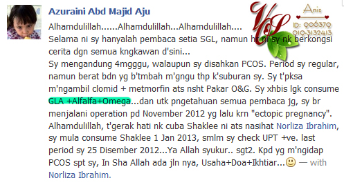 PCOS Punca Sukar Hamil? | Beli Vitamin Shaklee