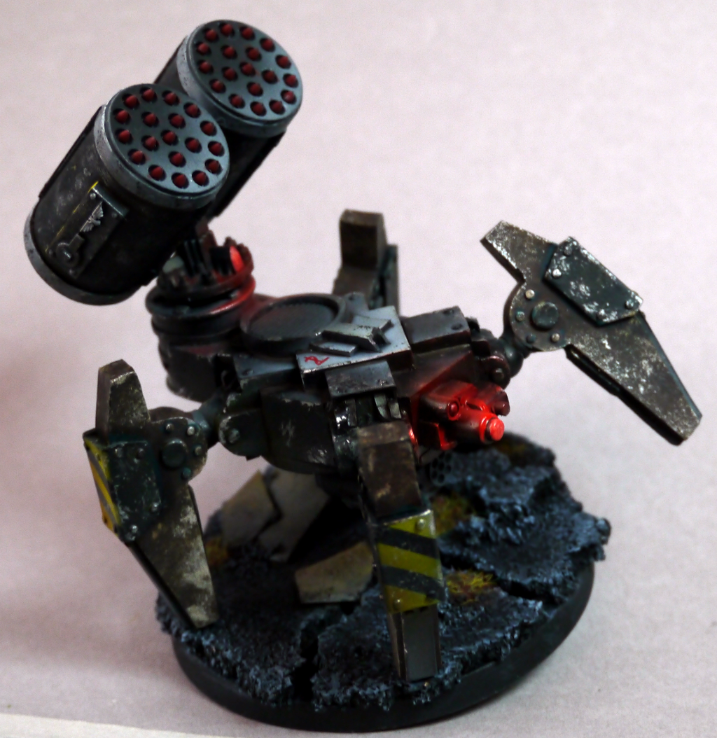 Rule 37: Drone walker to mechanicum missile platform