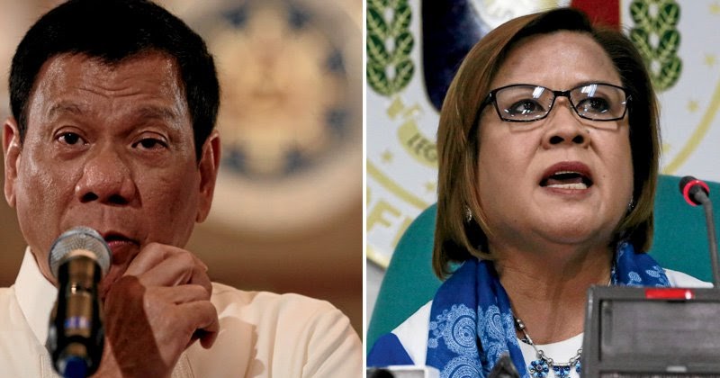 Personal Website: President Rodrigo Du30 vs. Senator Leila D5