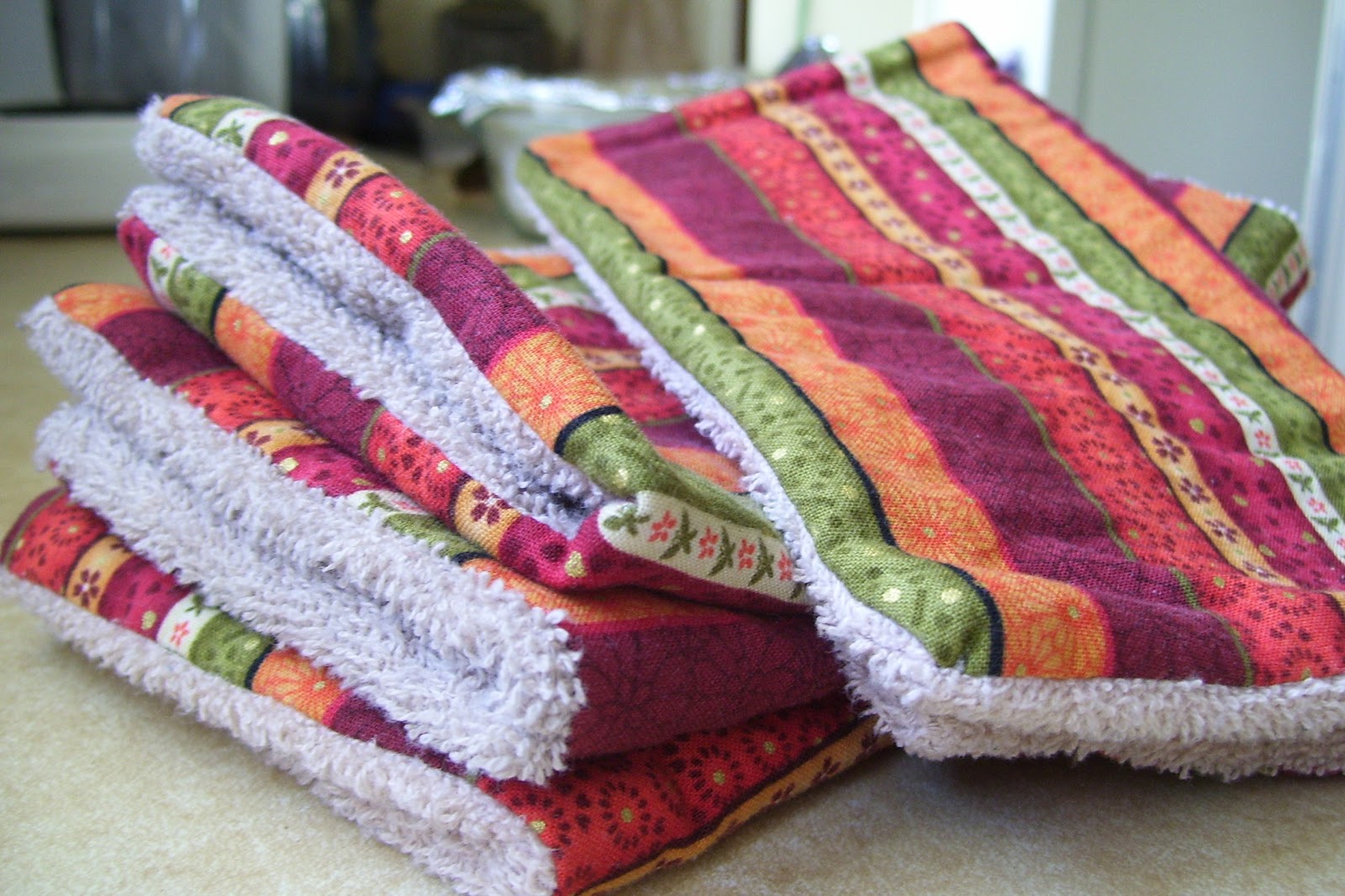 The Coastie Life: Friday's Favorites: Homemade "Paper" Towels