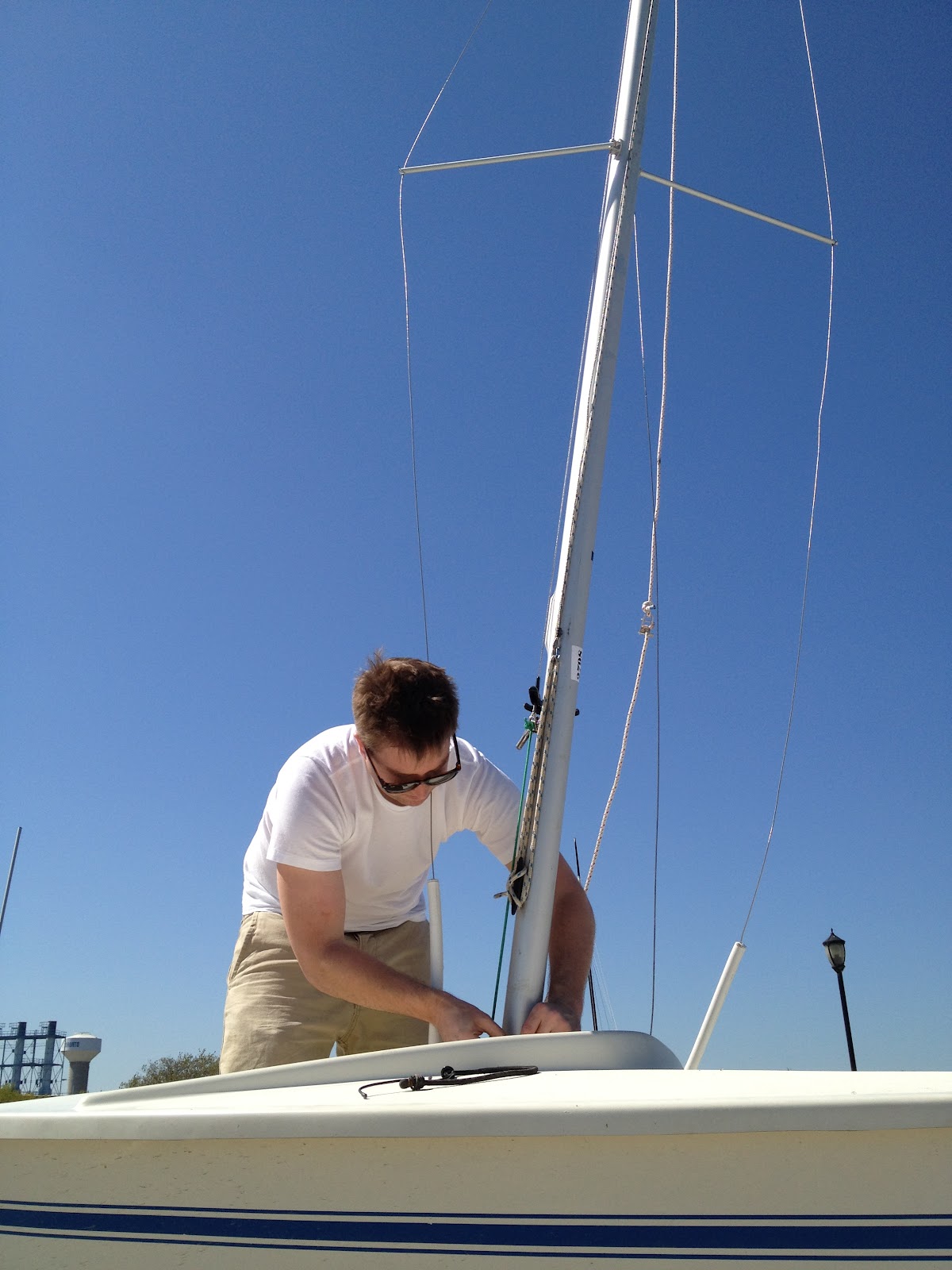 CL14: Stepping the Mast & Riggin'!