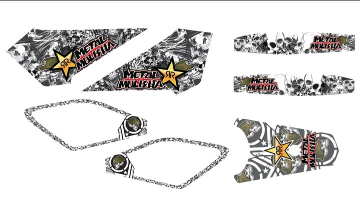 DTM 150 Decals - SuperXmoto | SuperMoto