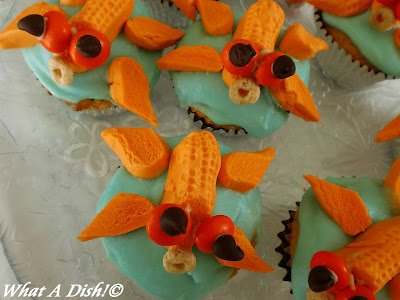 What A Dish!: Goldfish Cupcakes