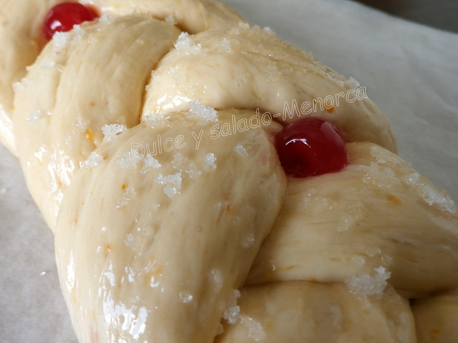 Dulce y Salado-Menorca: Trenza de briox