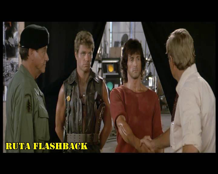 Ruta Flashback: Rambo First Blood Parte II "Errres un oso muy fuerrrte"