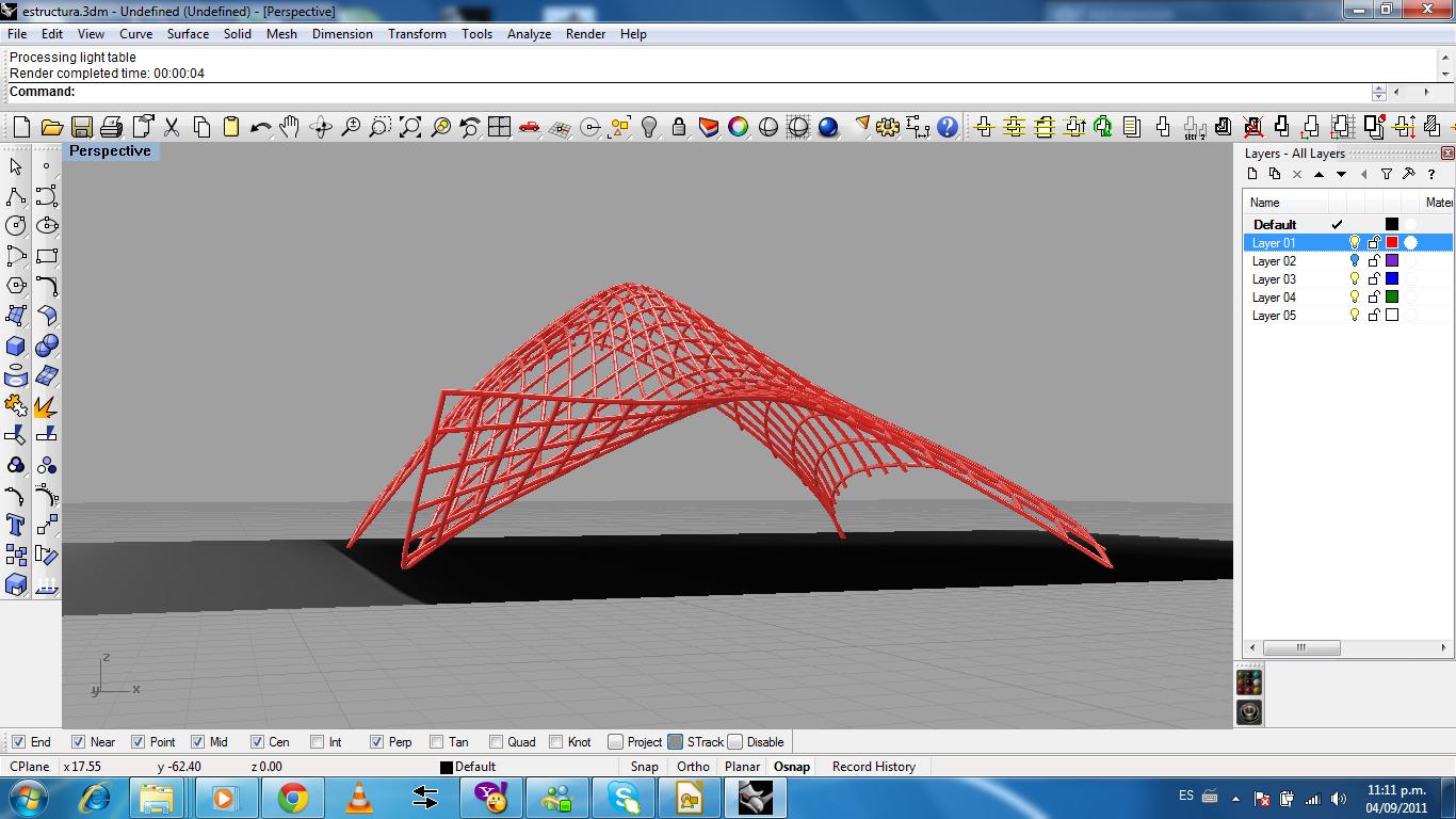 PrOyEkTiVa: Parametric design with Grasshopper in Rhino