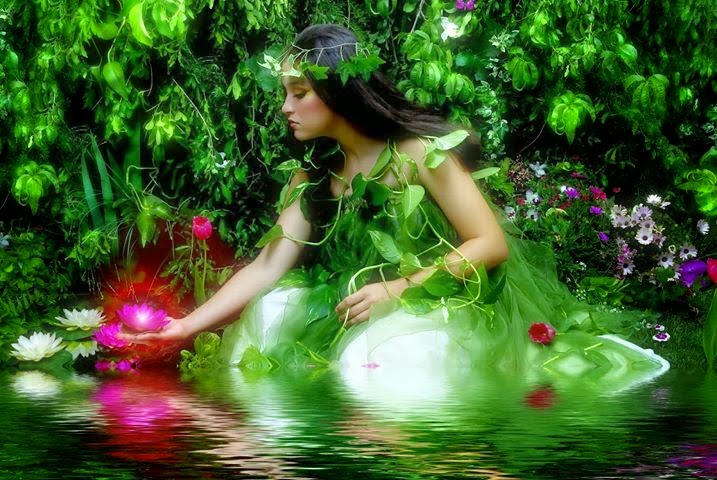 Imágenes de hadas: Hada del lago