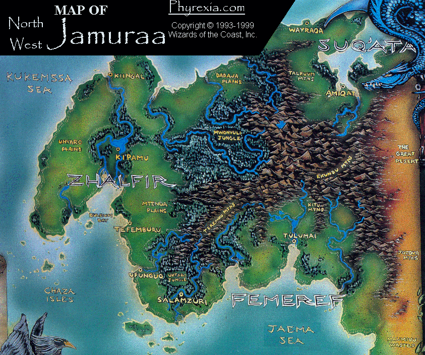 Voyage For Change: Dominaria Geography: Locations and Continents