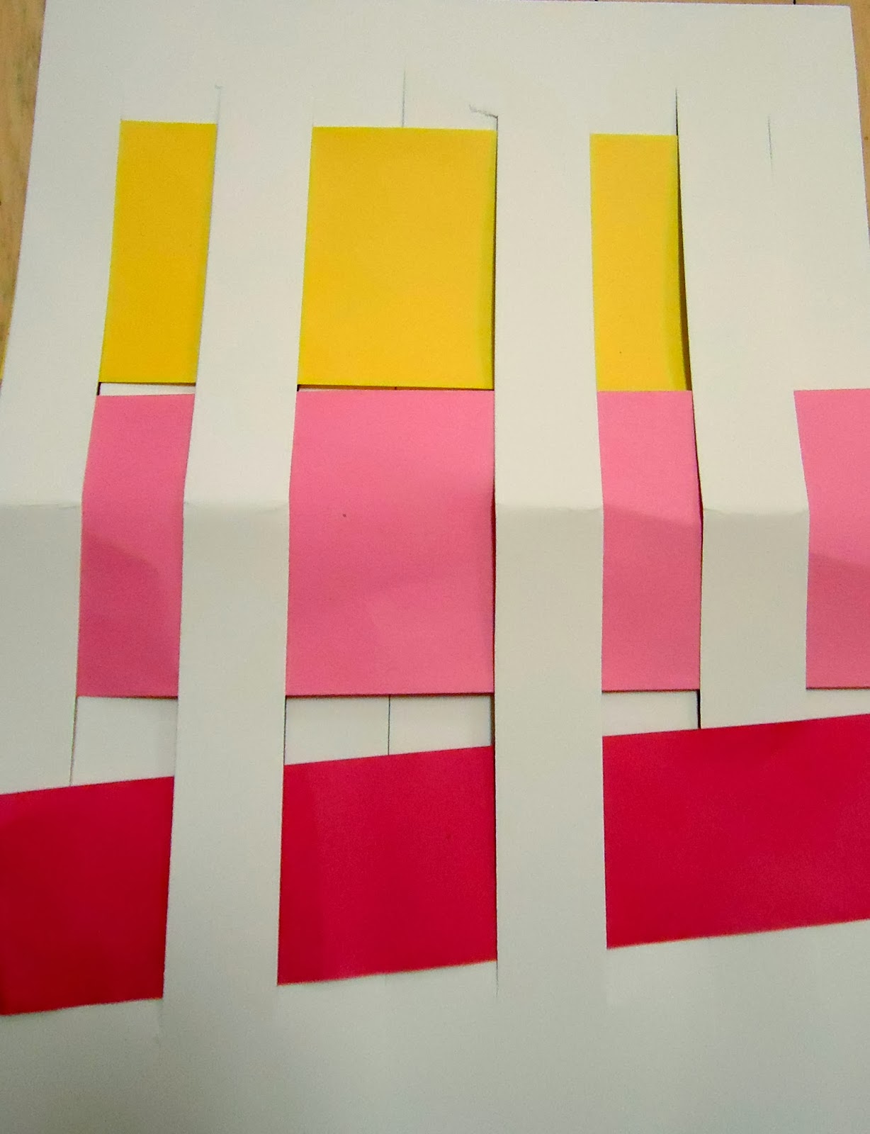 To the Lesson!: Weaving Paper