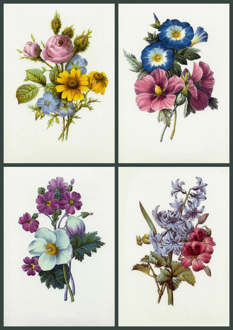 Коллекция картинок: Vintage flowers