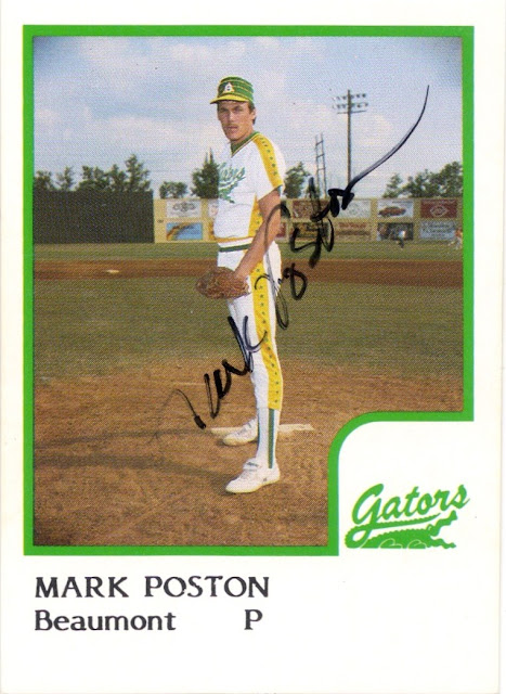 1986 PROCARDS PROJECT: MARK POSTON