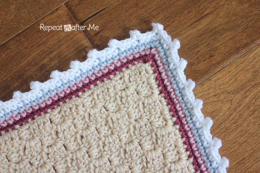 Crochet Corner to Corner (C2C) Baby Sheep Graphgan - Repeat Crafter Me