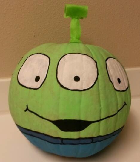 BusyBailey: Buzz and Alien Pumpkins