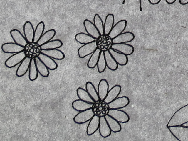 How I transfer an embroidery pattern | A Little Happy Place