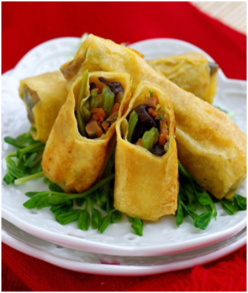 Cách làm nem chay cho ngày Rằm tháng 7 | 1001 món ăn ngon học nấu ăn ...