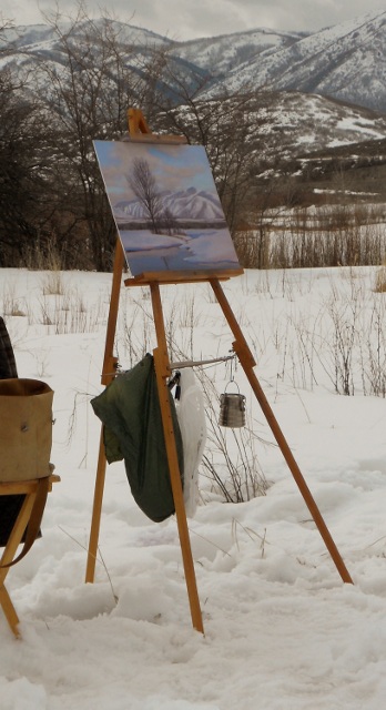 James Gunter's Studio: An Easy Easel