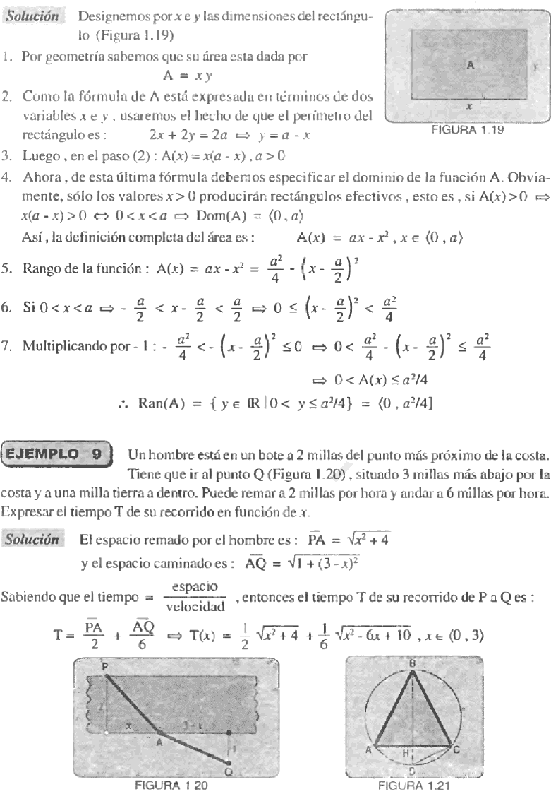 CALCULO DE RANGO DE UNA FUNCIÓN EJERCICIOS RESUELTOS PDF
