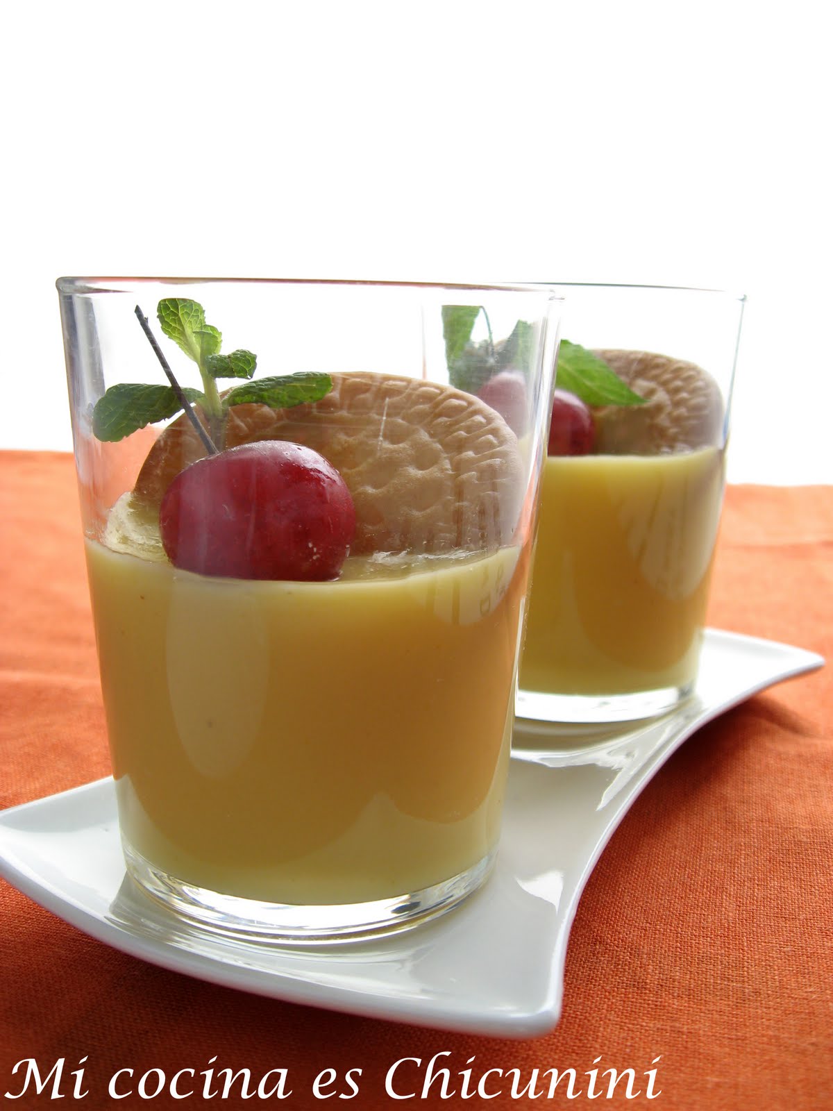 Mi cocina es Chicunini: Natillas de zumo de frutas