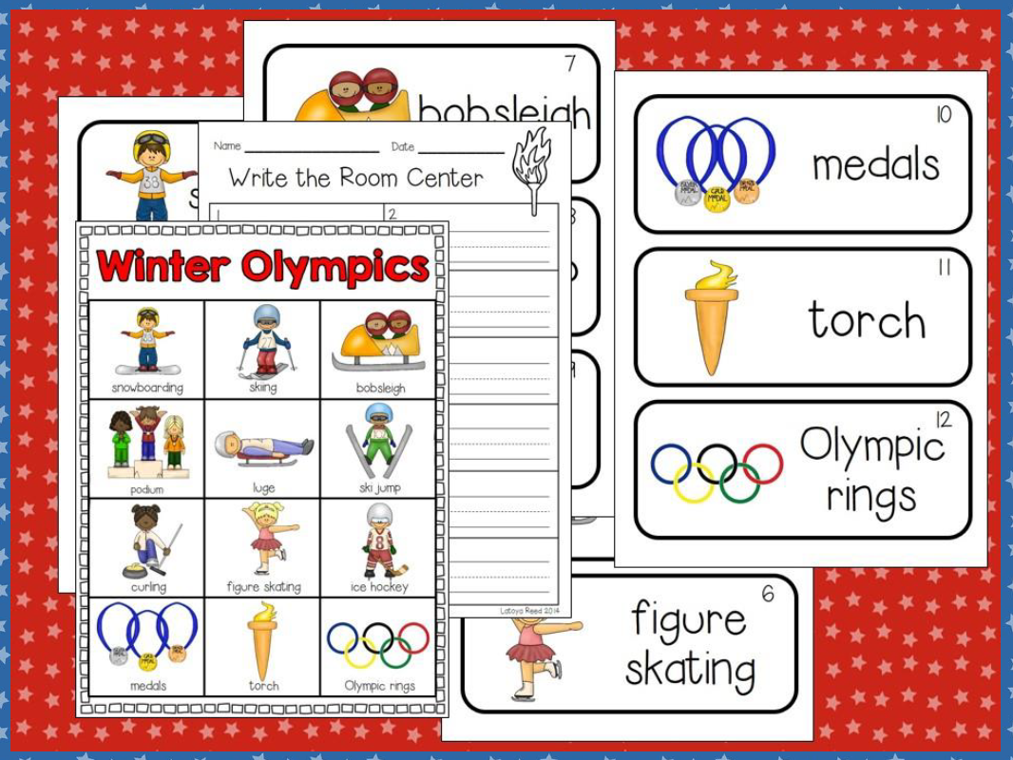 Winter Sports Read Alouds and Activities | Flying into First Grade ...