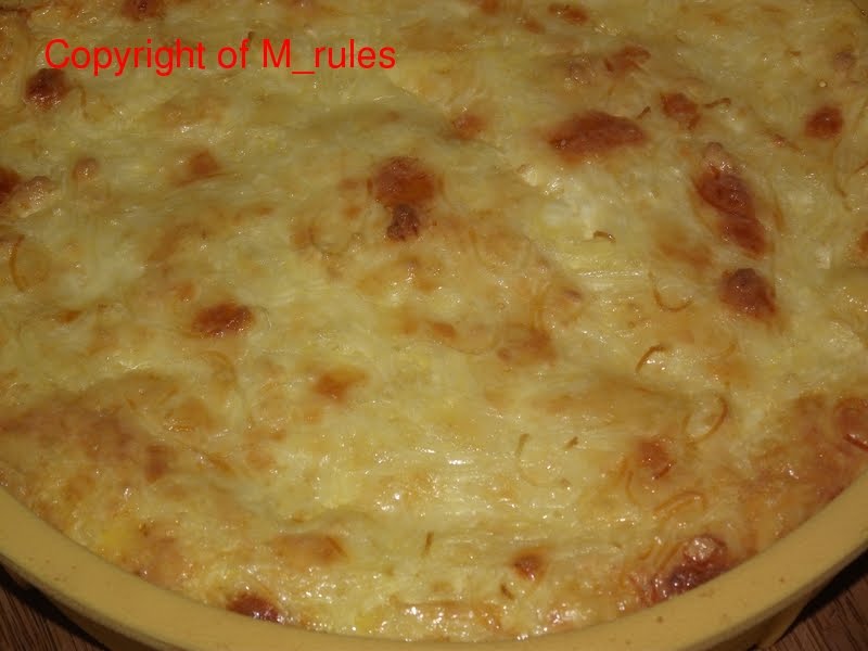 Retete Montignac - Montignac Recipes: Budinca Monti cu vermicelli ...