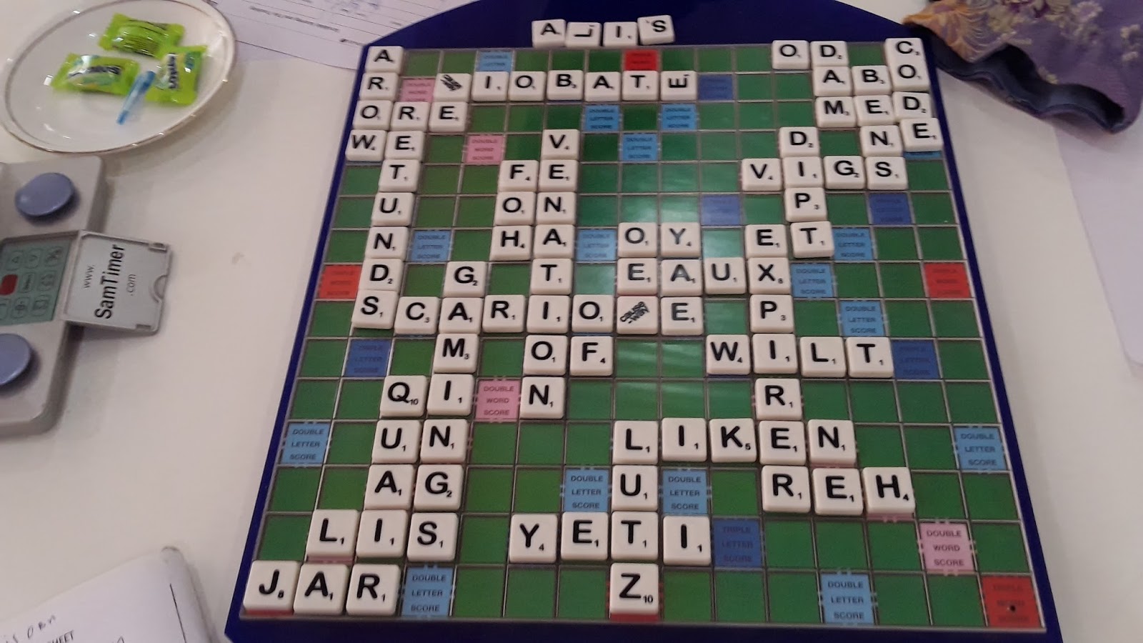 Capgemini International Scrabble Tournament 2018 Day 3 - Scrabbling Away