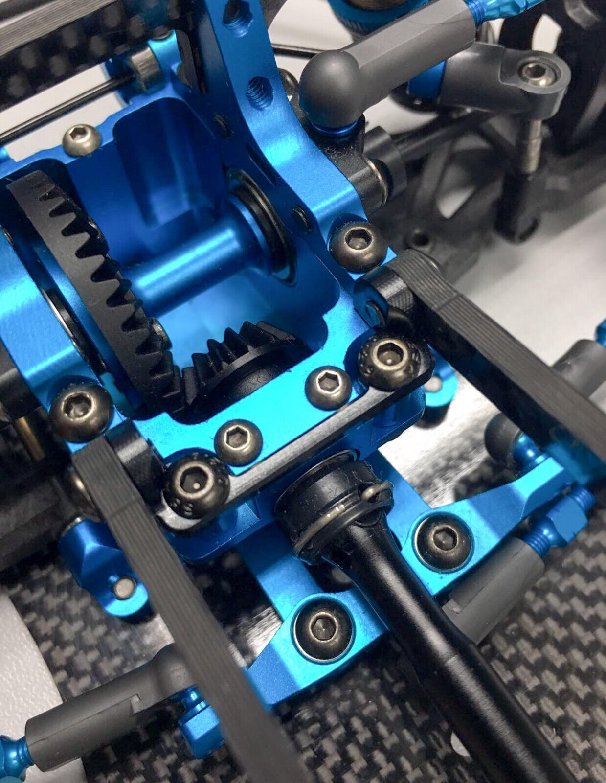 RC Lab Tamiya TB Evolution 7 Carbon chassis conversion | The RC Racer