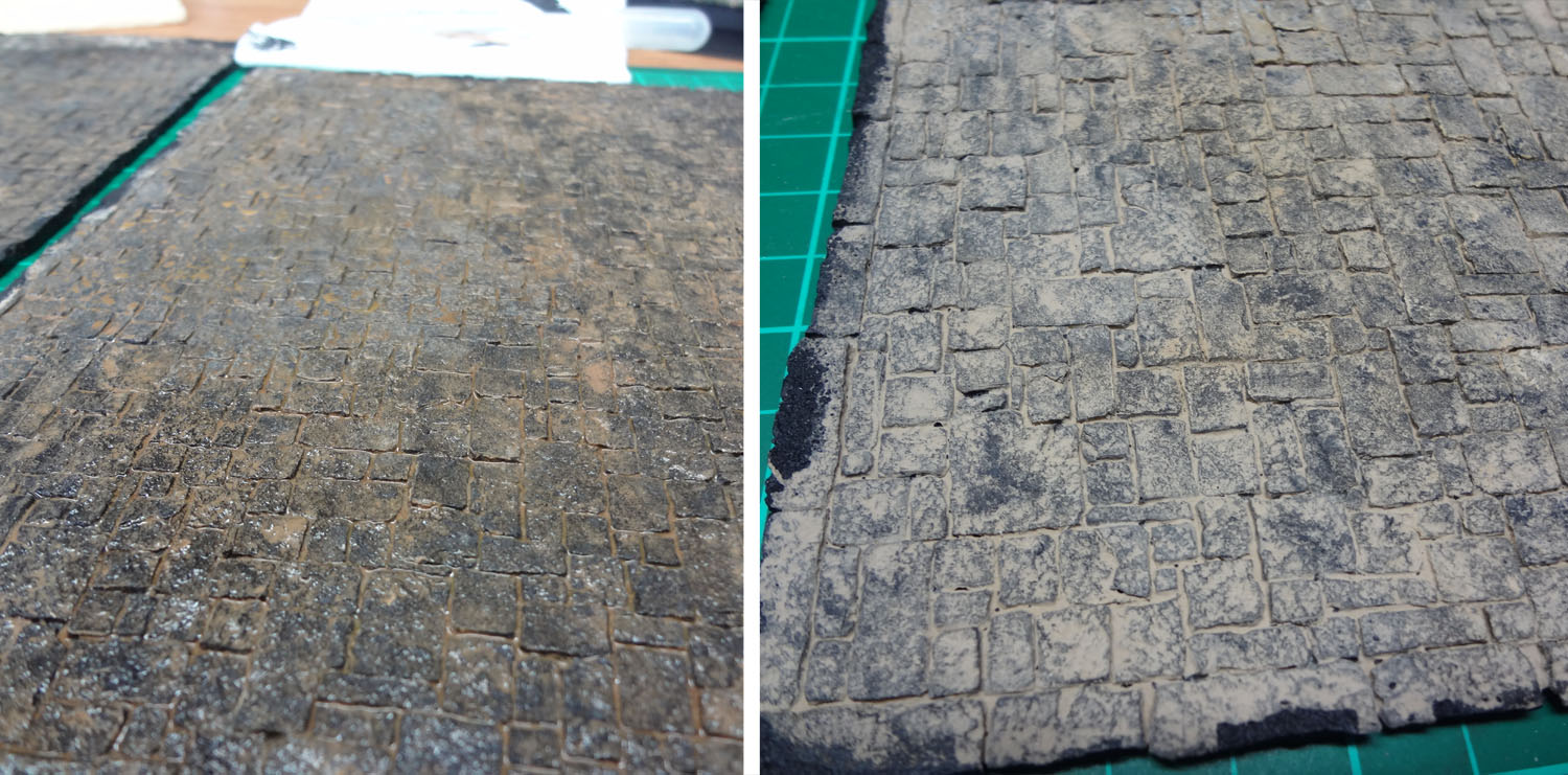 cianty's Tabletop Wargames Blog: Tutorial: Painting Stonework