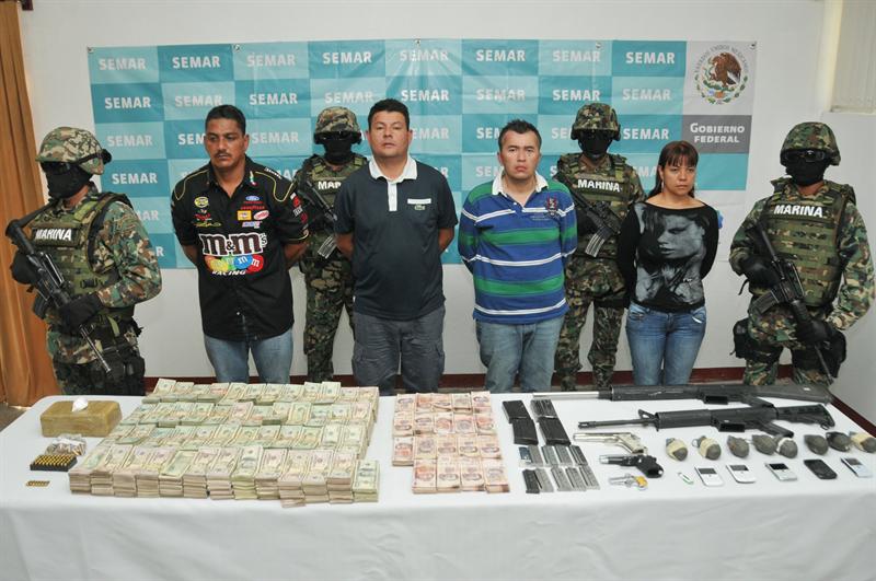 Mexican Marines Nab 5 Zetas, Seize $1.6 Million ~ Borderland Beat