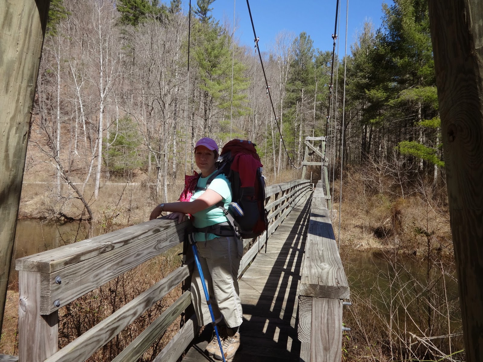Appalachian Trail Section hiking: Punchbowl Shelter to Highway 60