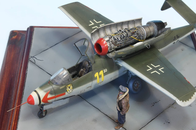 Istvan Michalko's scale models: Heinkel He-162 Salamander - 1/48 scale