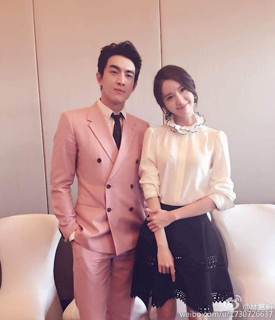 Check out SNSD YoonA's lovely photos with Lin Gengxin - Wonderful ...