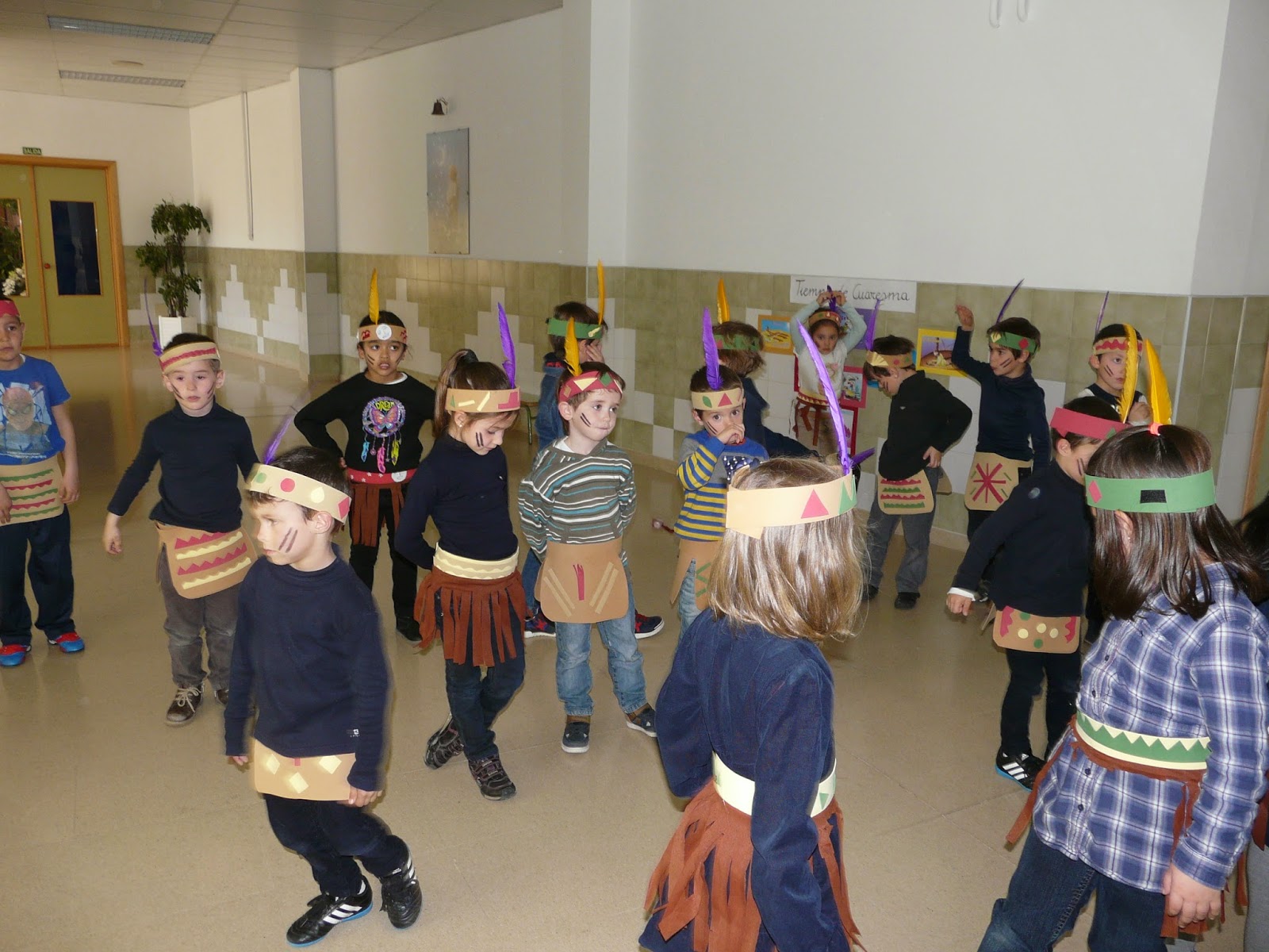 Infantil en Mercedarias: SOMOS INDIOS TAÍNOS