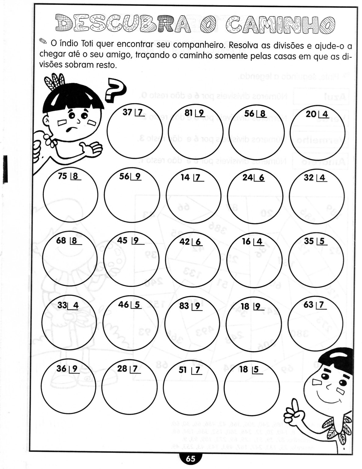 Atividades de Matemática Divisão Querida Professora