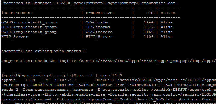 Oracle Core And Apps Dba Oacore And Apache Timeout