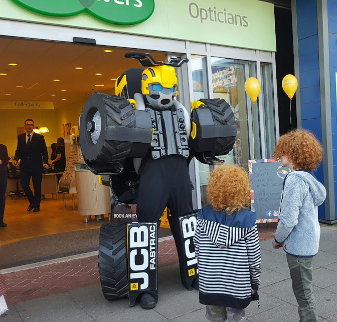 The Brick Castle: A Fun Day with Specsavers and JCB Kids children's glasses
