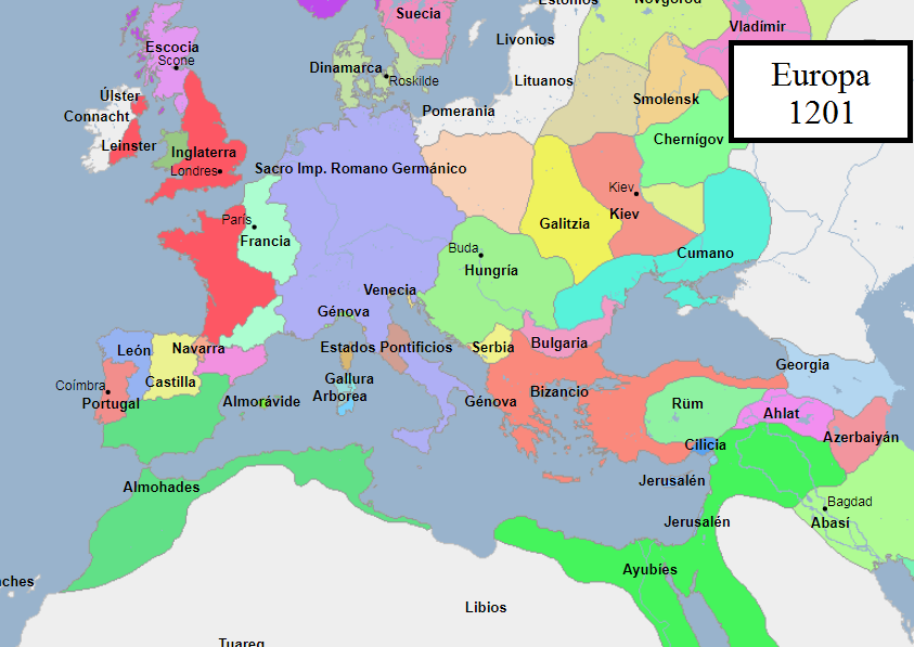 Filosofía Apuntes: Cuarta Cruzada (1202 - 1204).