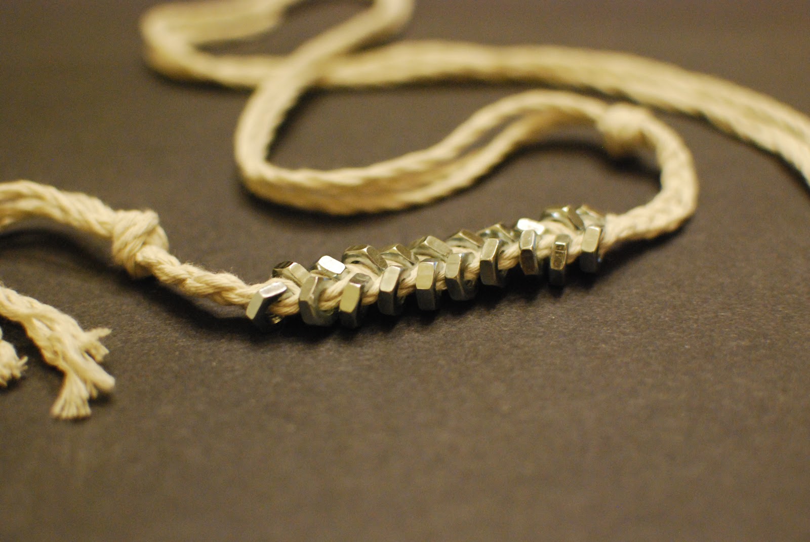 Simply Pinspirational: DIY Hex Nut Bracelet