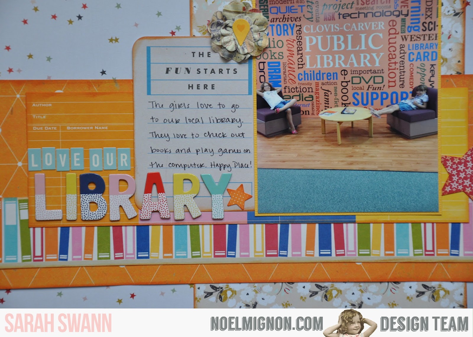 NoelMignon.com Layouts and Projects: Love Our Library: Study Guide ...