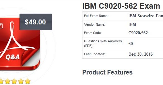 C9020-562 Certification Guides: C9020-562 E-Books
