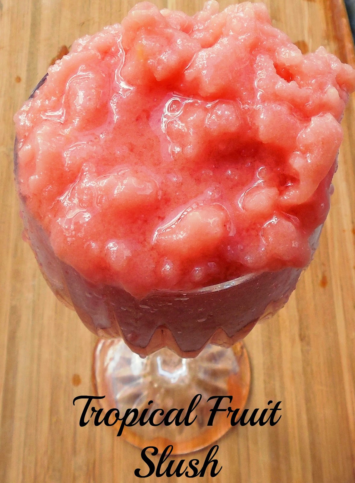 Tropical Fruit Slush | The Nutritionist Reviews