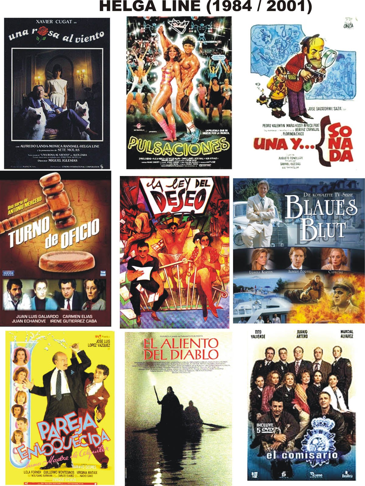 STARS DE CINE B: HELGA LINÉ