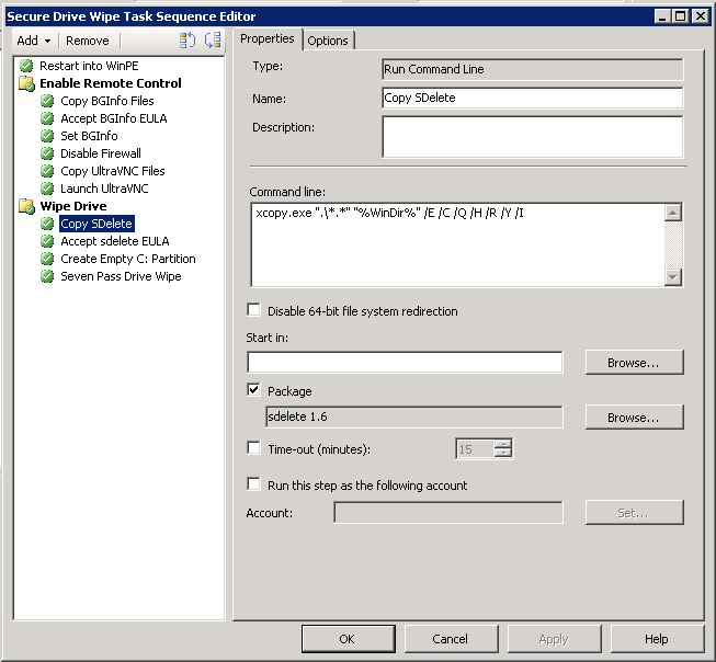The Automated SysAdmin: Secure DoD Drive Wiping with SCCM