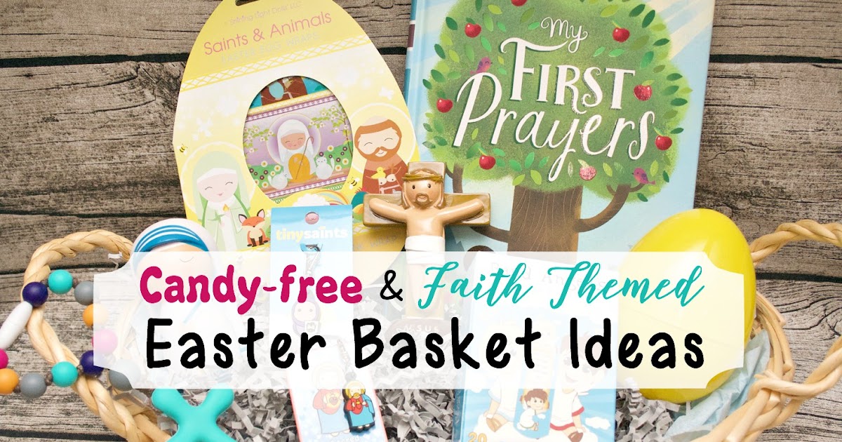 Sew Can Do: Candy Free & Faith Themed Easter Basket Ideas