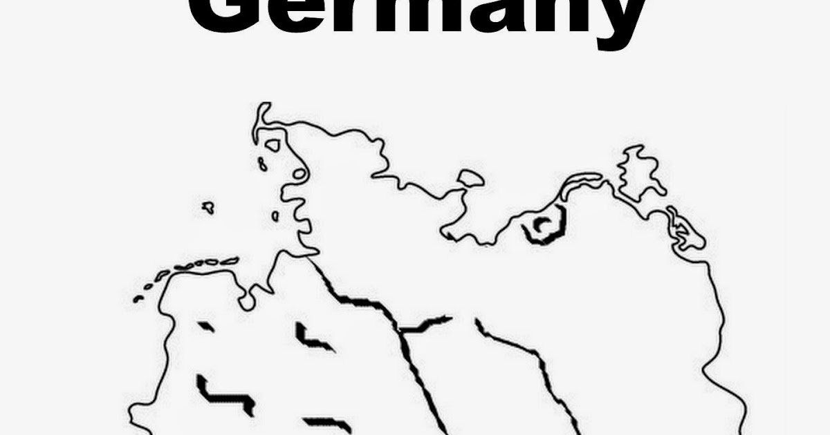 Funny maps: A funny map of Germany